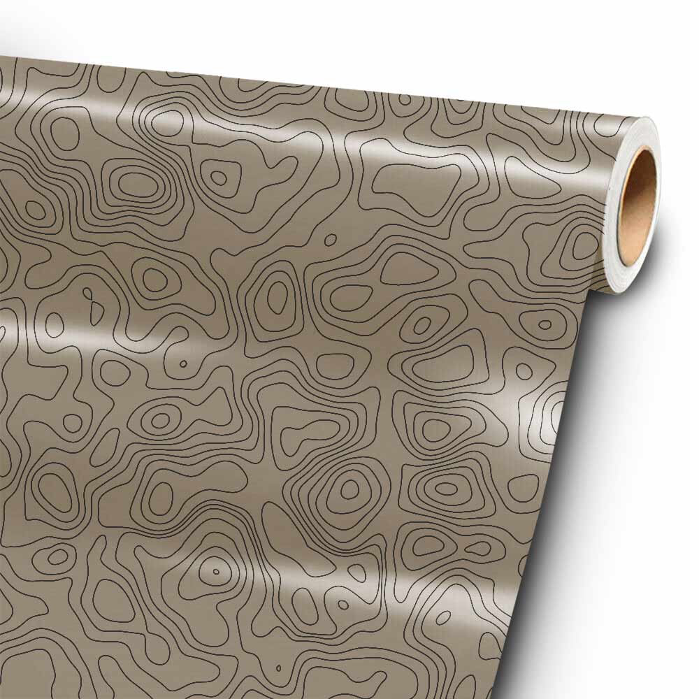 Topographic Vinyl Wrap Sheet – Union Graphic Co.